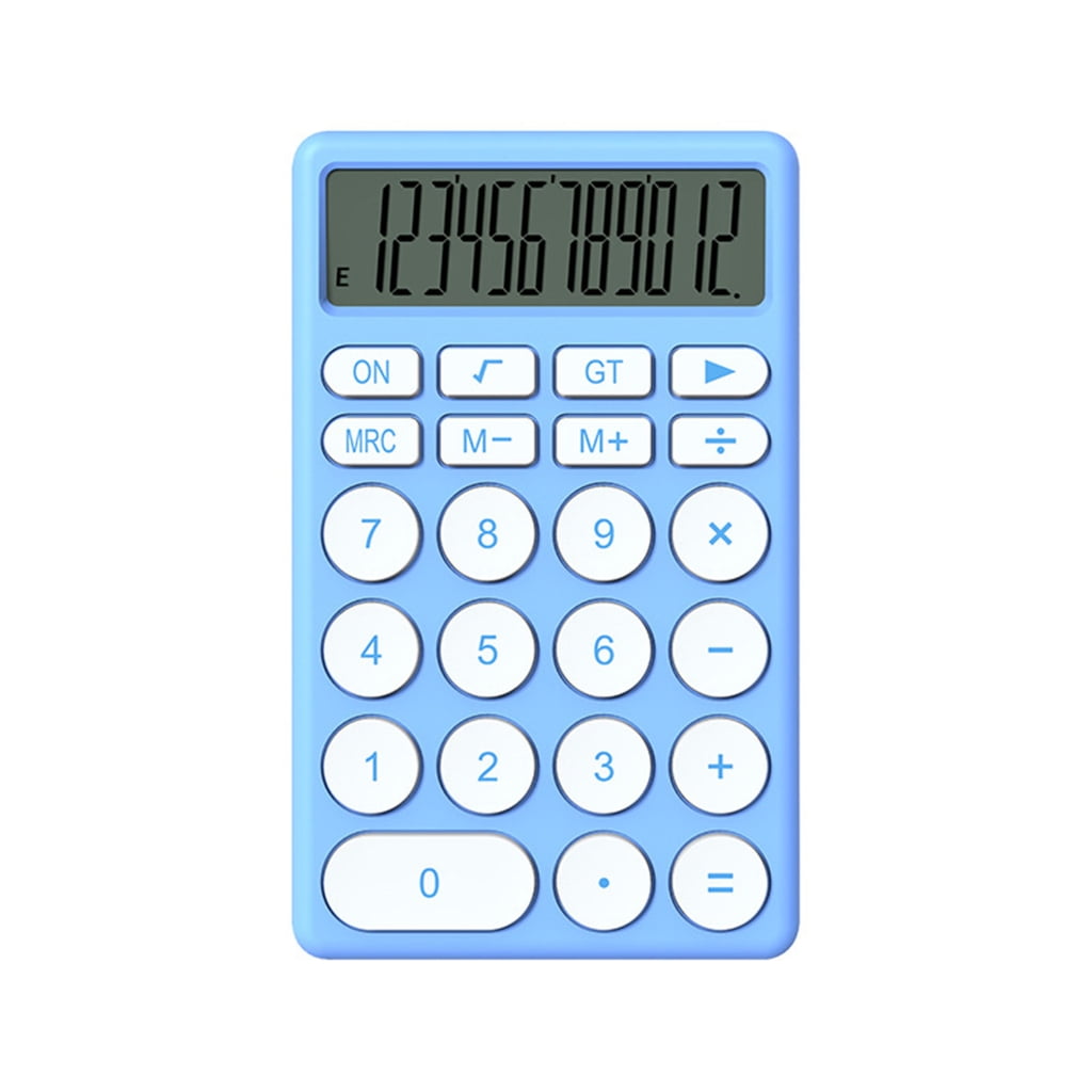 Tizuqe 12 Digits Small Calculator Comprehensive Features Easy to Carry ...