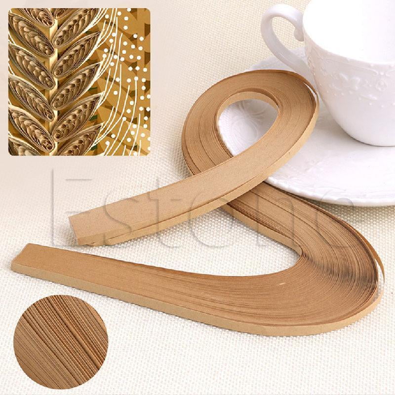 Tizuqe 120 Stripes Quilling Paper 5mm Width Solid Color Origami Paper ...