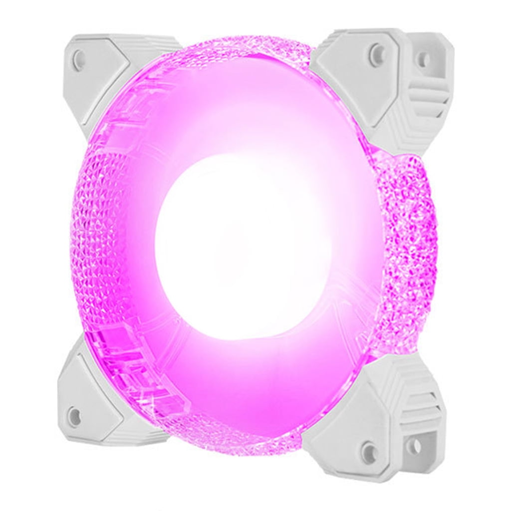 Tizuqe 120mm PC Fan Colorful Computer Case Fan for Desktops Adjustables ...