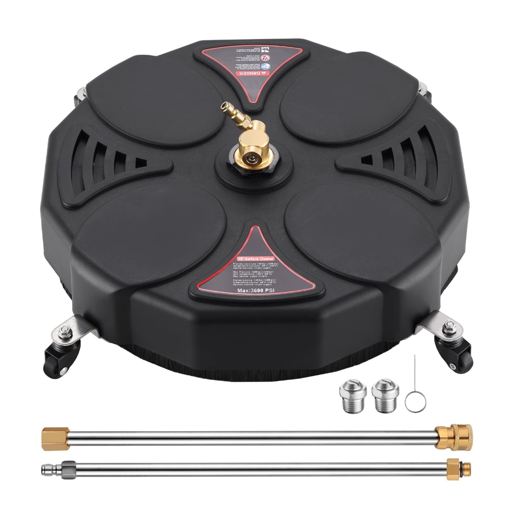 Tizuqe 13Inch Surfaces Cleaner Attachment For Pressure Washer With ...