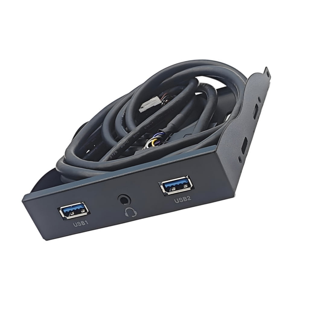 Tizuqe 3.5inch Hubs 19 Pin to USB 3.2 GEN1 3.5mm Headphone Jacks ...