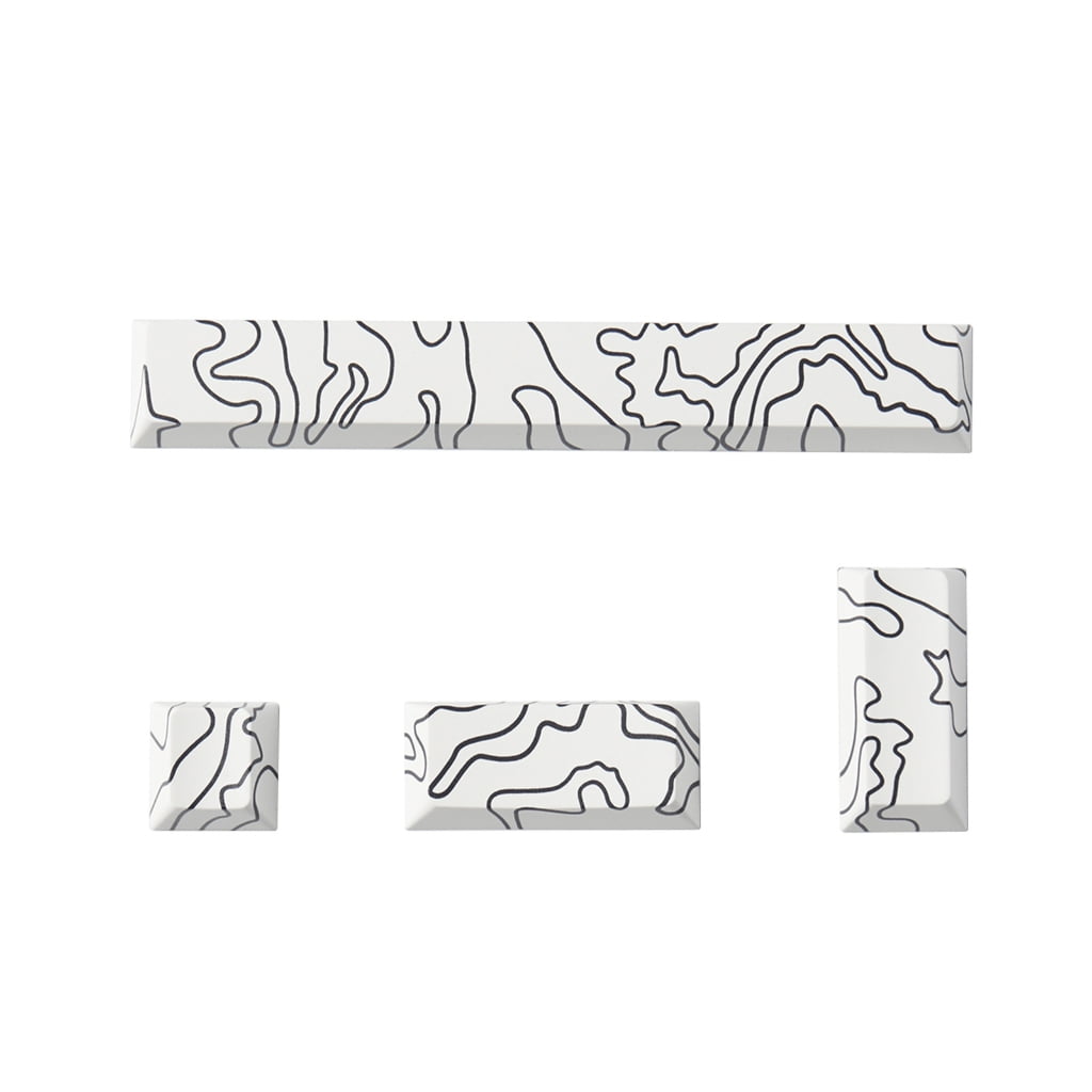 Tizuqe 4-Key OEM Profile Enter Space Keycaps PBT Keycap Set for ...