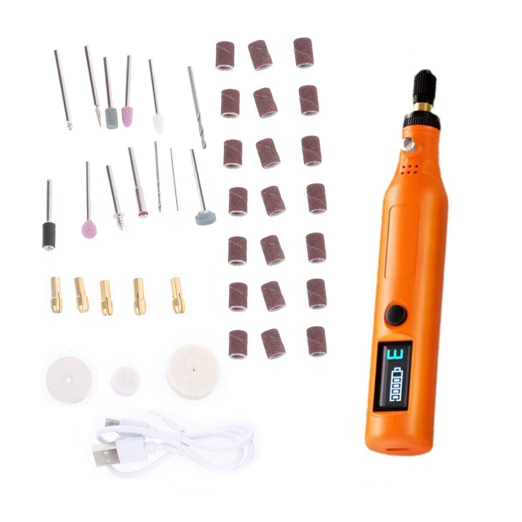 Tizuqe 43x Miniature Electric Engraver with Digital Display for Metal ...