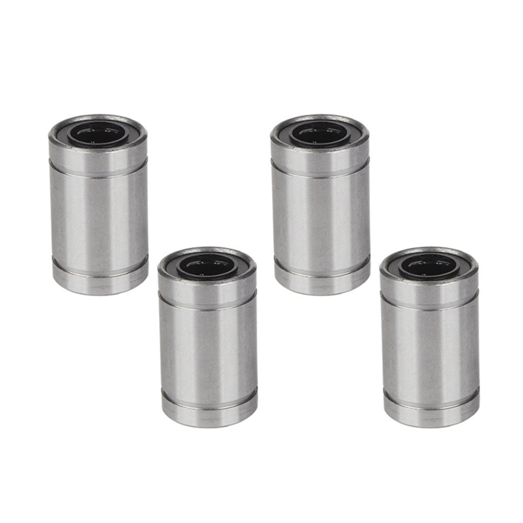 Tizuqe 4Pcs LM6UU LM8UU LM8LUU Linear Bearing 3D Printer Part Linear ...