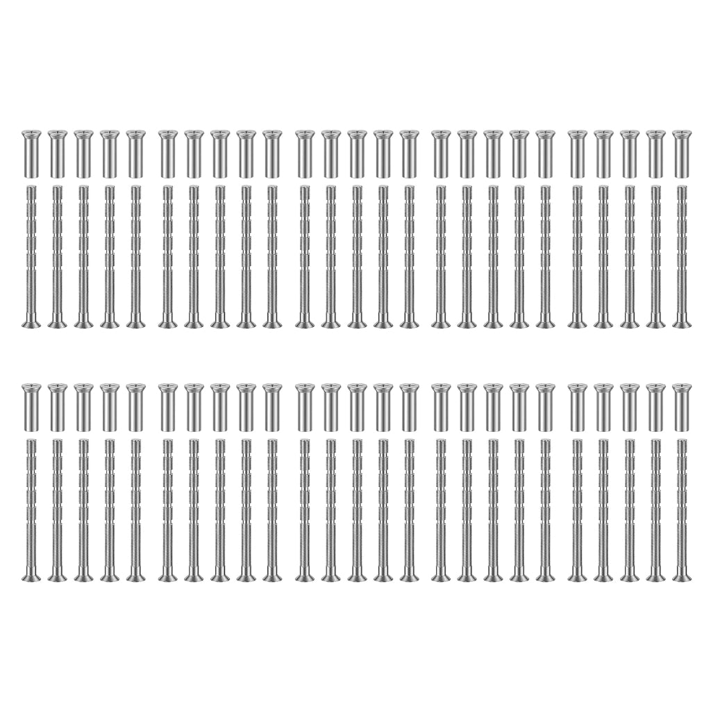 Tizuqe 4mm Door Handle Bolt Through Fixings for Door Handle Roses Knobs ...