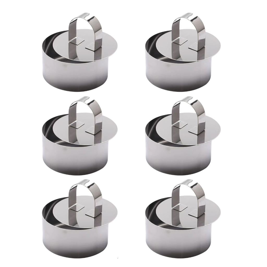 Tizuqe 6 Pack Easy to Use Cake Shaping Tool Safe Food Rings Dessert ...