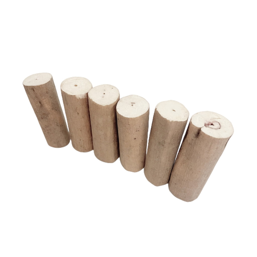 Tizuqe 6 Pcs Pet Budgies Cage Chew Toy Parrots Chewing Sticks Toy Cage ...