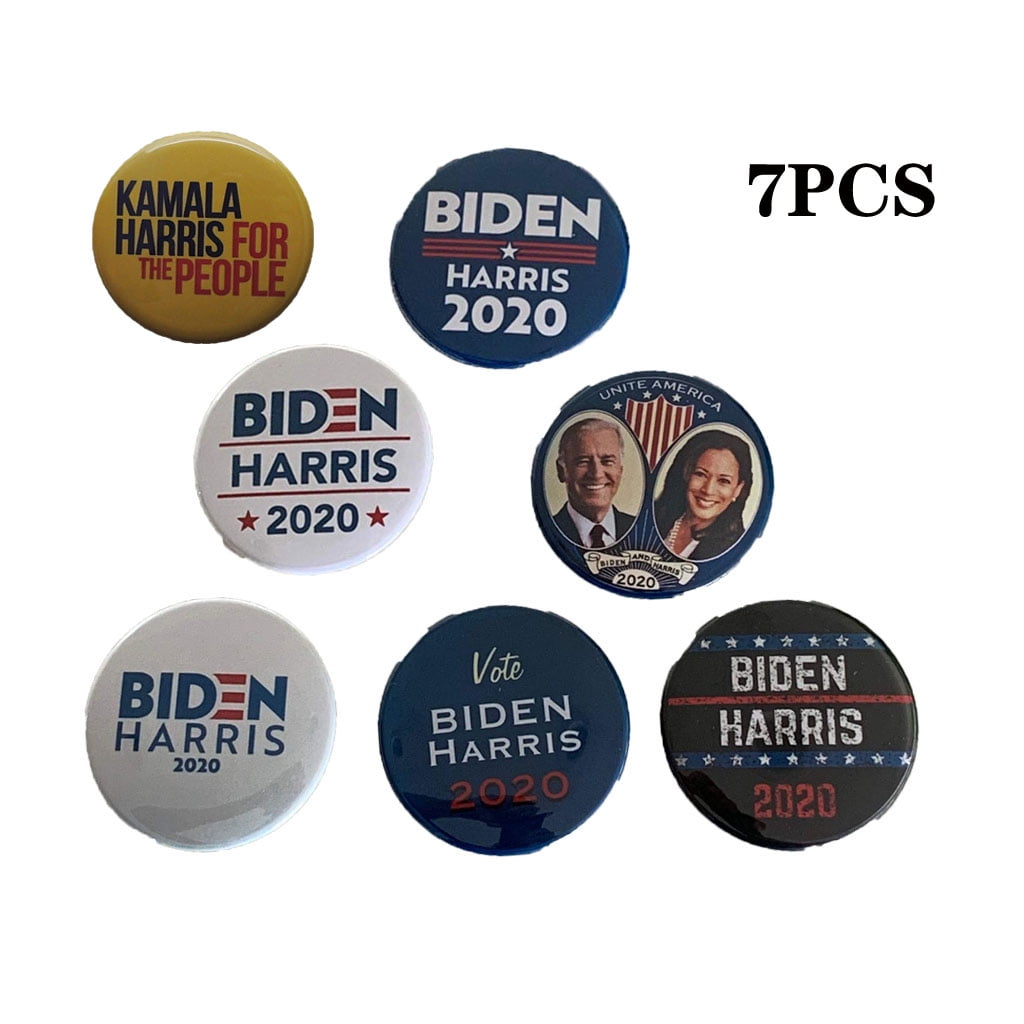 Tizuqe 7 Pcs 2020 President Campaign Buttons Vote Brooch Pins Biden ...