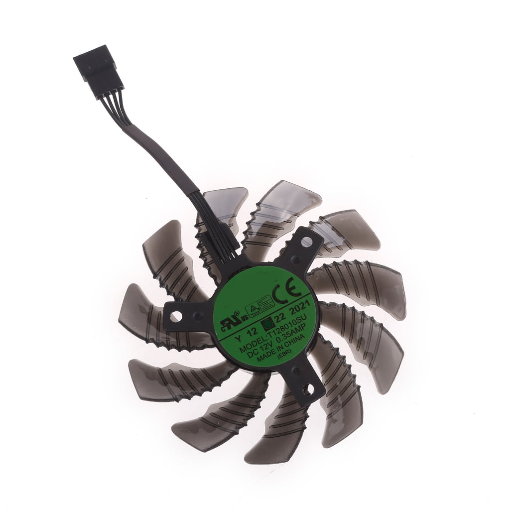 Tizuqe 82/87mm 4Pin DC12V PLA09215S12H 8GB GPU Fan for Gigabyte GeForce ...