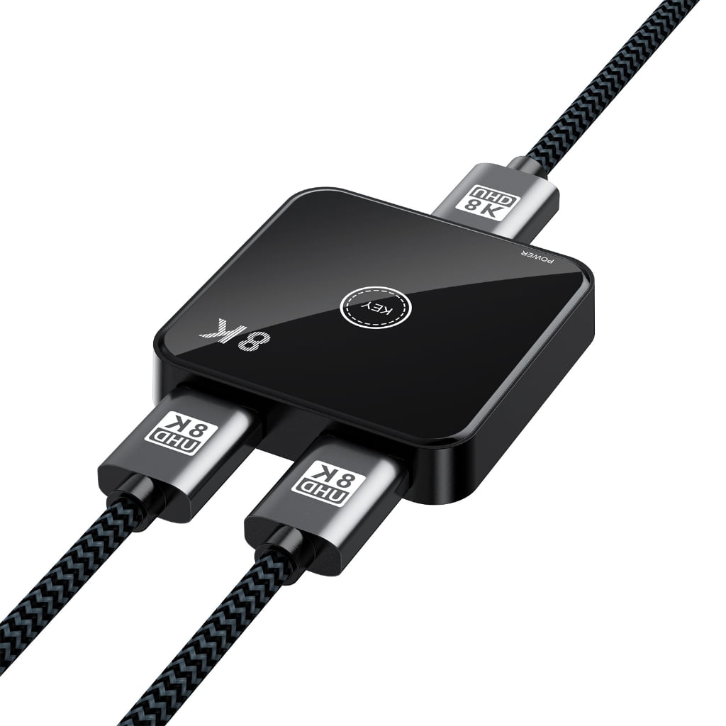 Tizuqe 8K 60Hz 2.1 Hub Splitter with Cable for Console High Speed ...