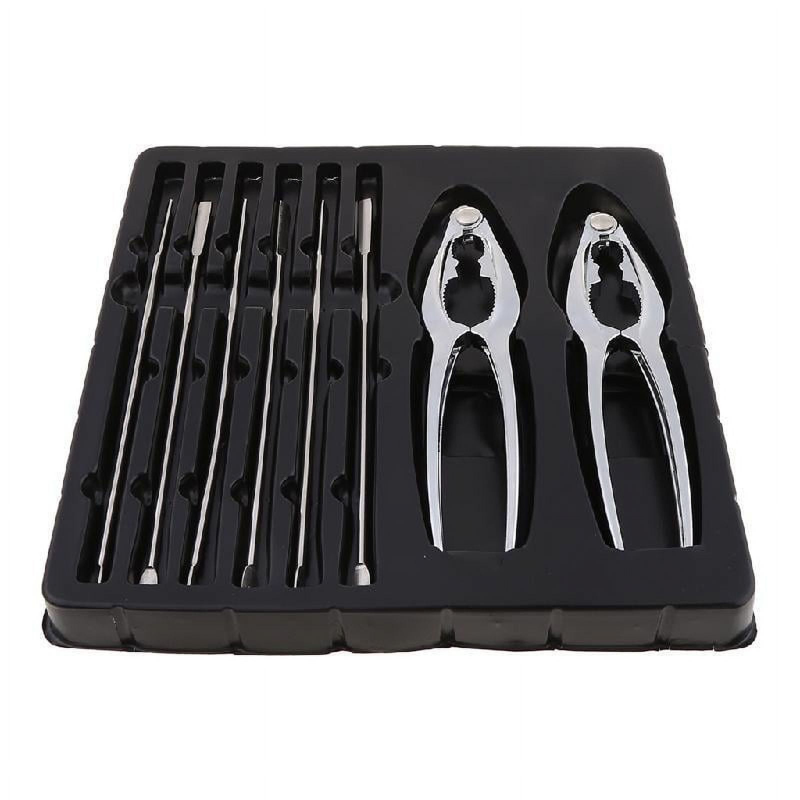 Tizuqe 8pcs/set Shellfish Lobster Crab Crackers Forks Seafood Tools ...