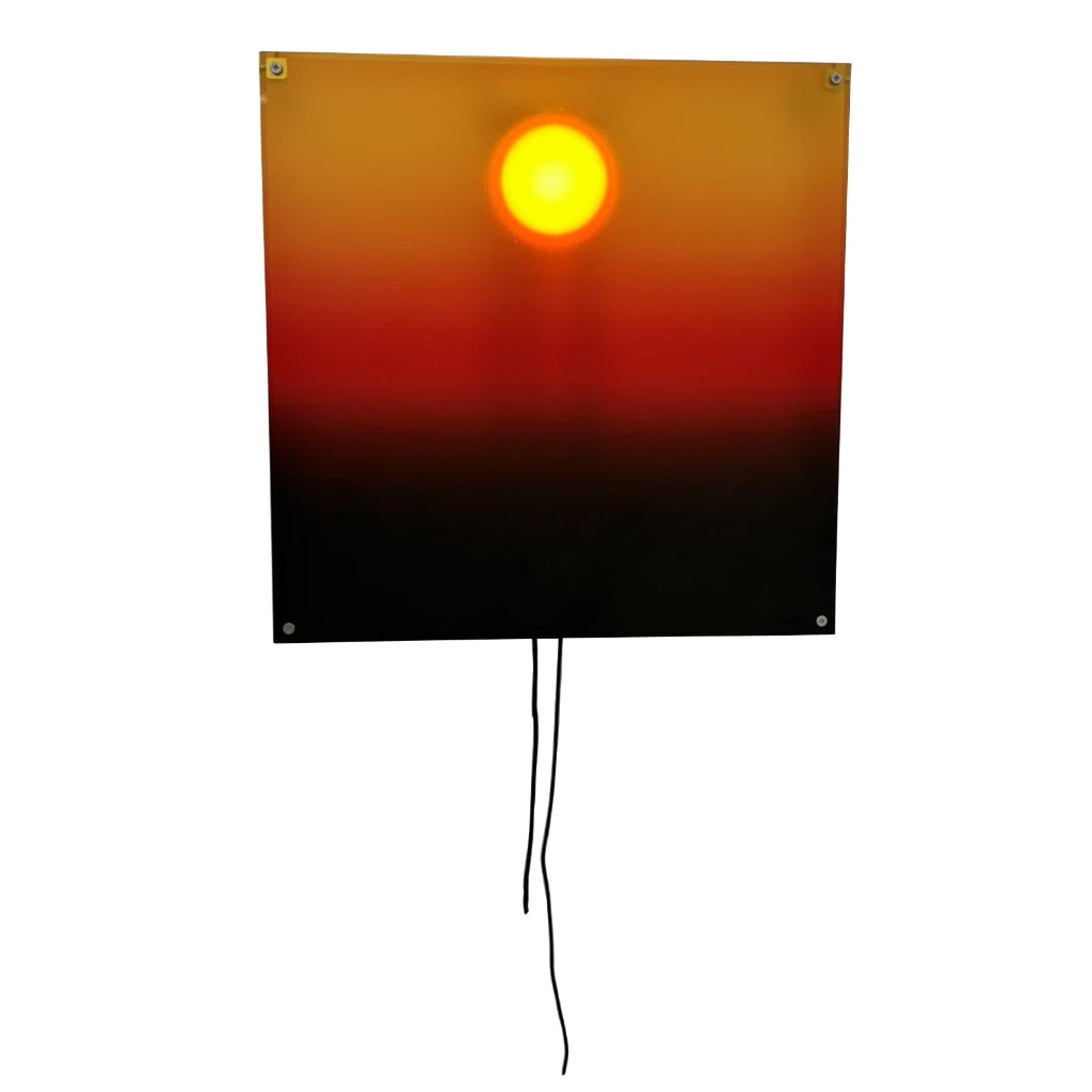 Tizuqe Adjustable Sunrises Sunset Wall Lamp Manual Pull Cord Controls ...