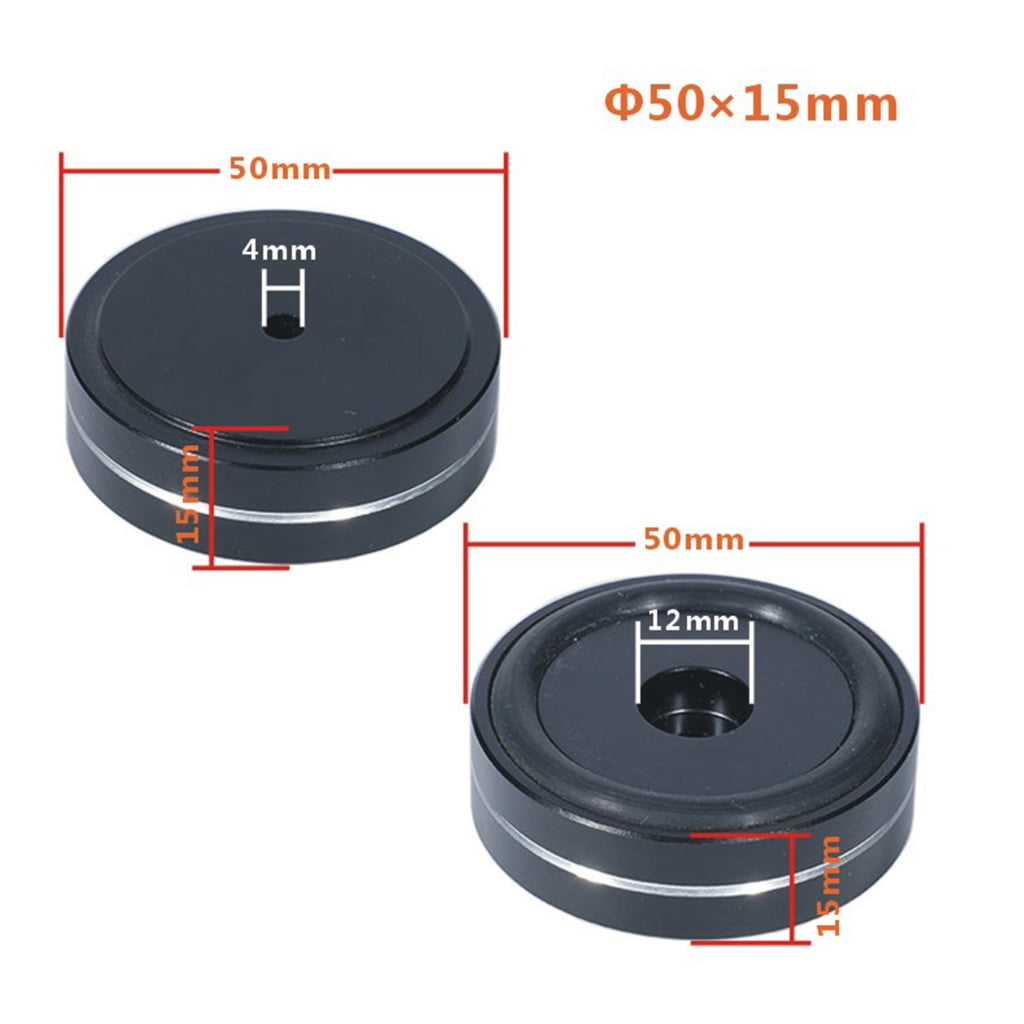 Tizuqe Aluminum Stabilization Pad Slip Proof Rubber Foot for Auditory ...