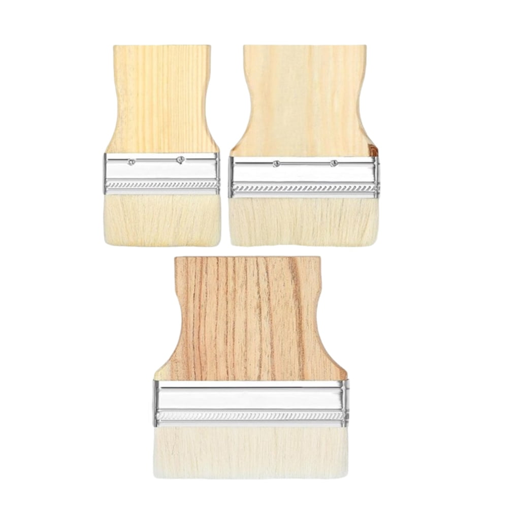 Tizuqe Artists Choose Flat Paddle Brushes with Easy Grip Handle Flat ...