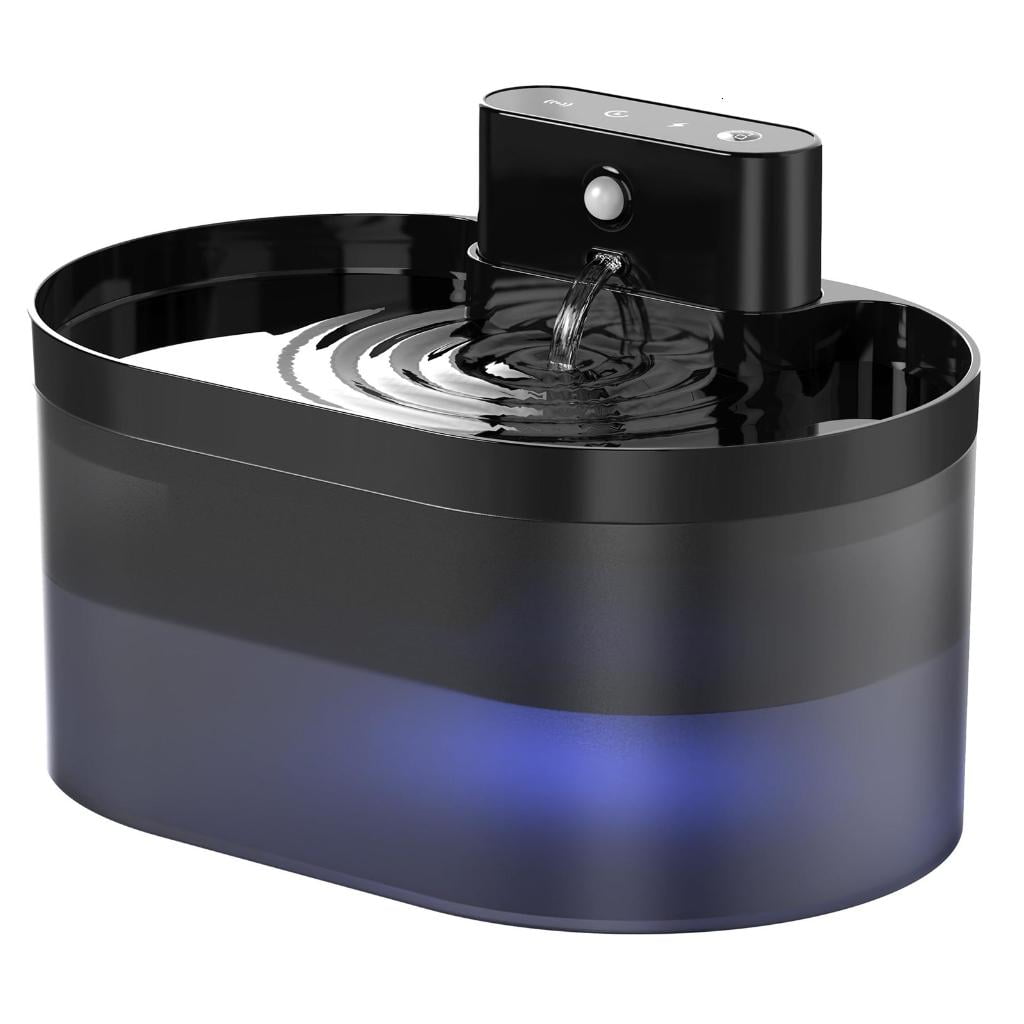 Tizuqe Automatic Pet Hydrations Station Motion Sensors Water Fountain ...