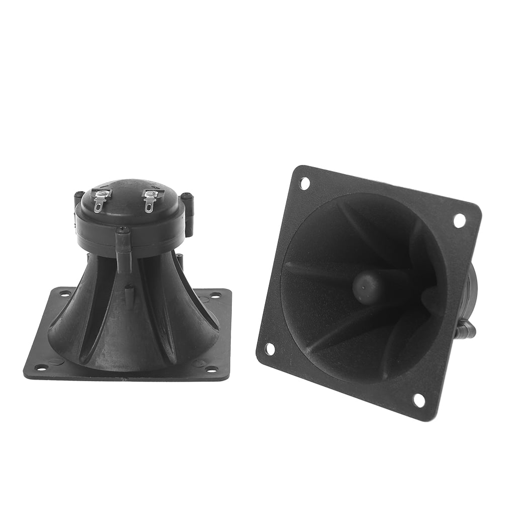 Tizuqe Black Horn Speaker Tweeter 3.35inches Diameter 85mm High Power ...