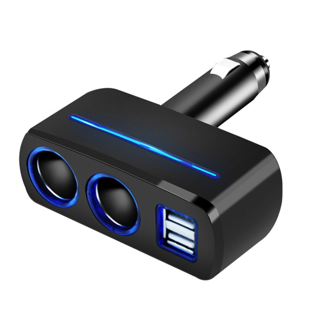 Tizuqe Car Charger Splitter Adapter with 2 USB Port for Simultaneous ...