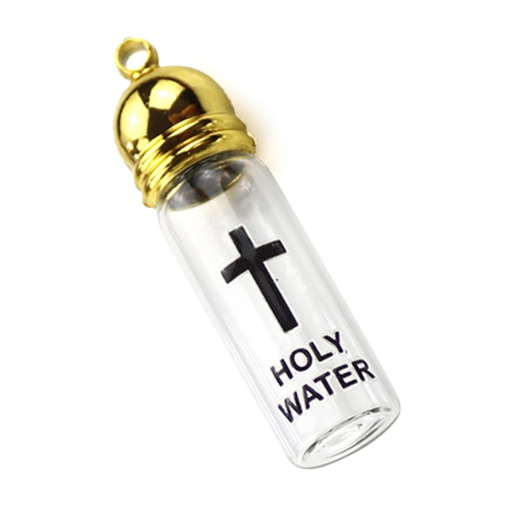 Tizuqe Catholic Christian Clear Glass Holy Water Bottle Holy Water ...