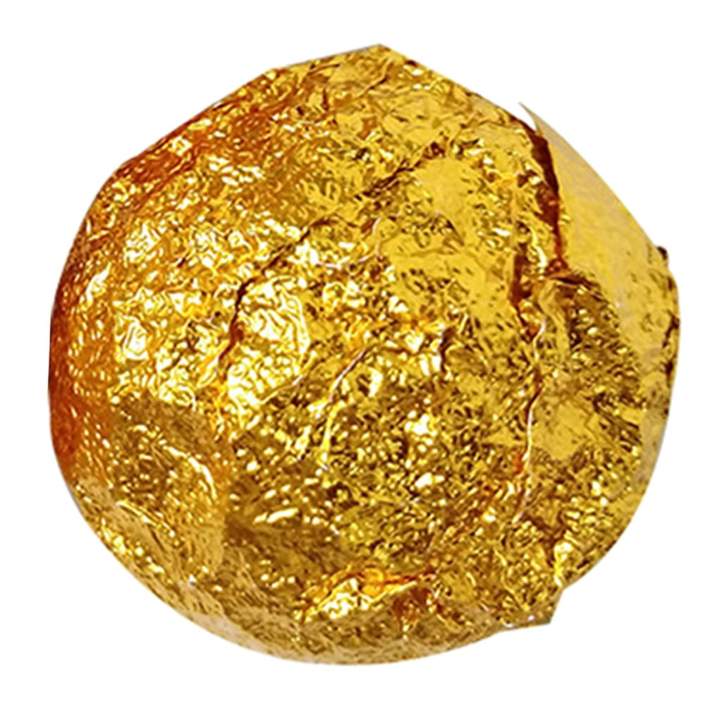 Tizuqe Chocolate Wrappers 3Bag Gold Foil Candy Wrappers,Butter Wrappers ...