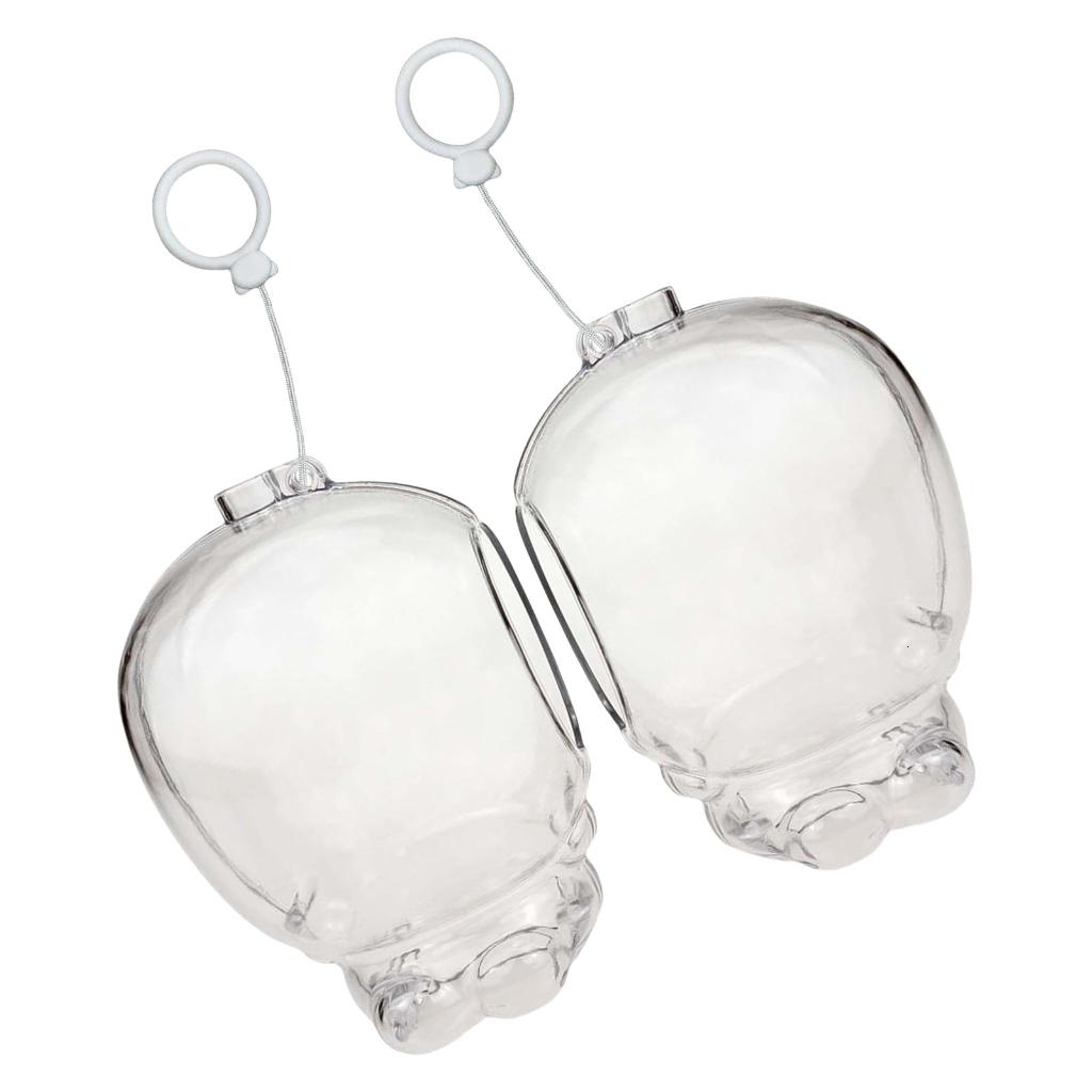 Tizuqe Clear Acrylic Figure Display Case With Silicone Chain Figure ...