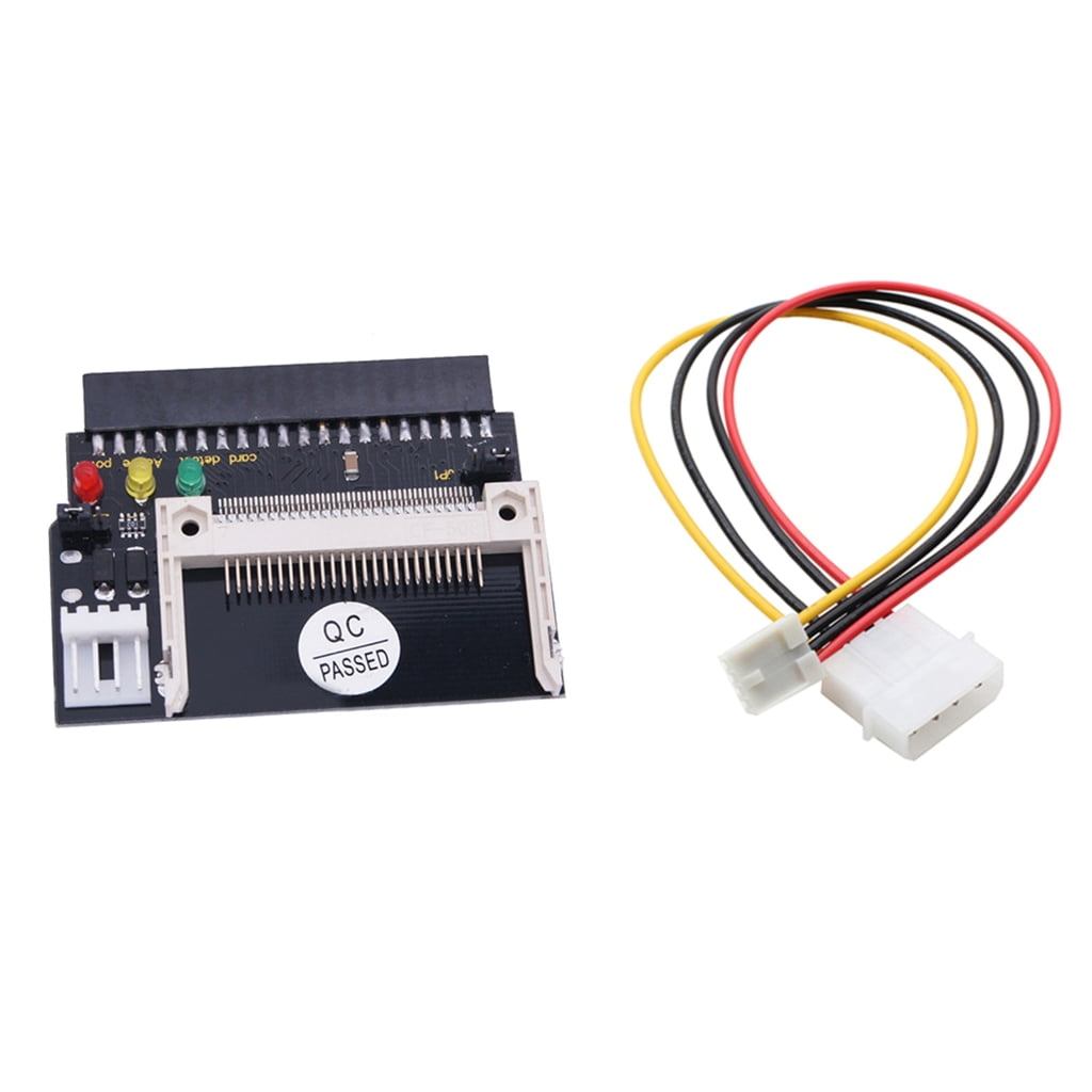 Tizuqe Compact Flash to IDE Adapter Card 40 Pin Compact Flash Card 40Pin IDE Hard Drive Adapter ...