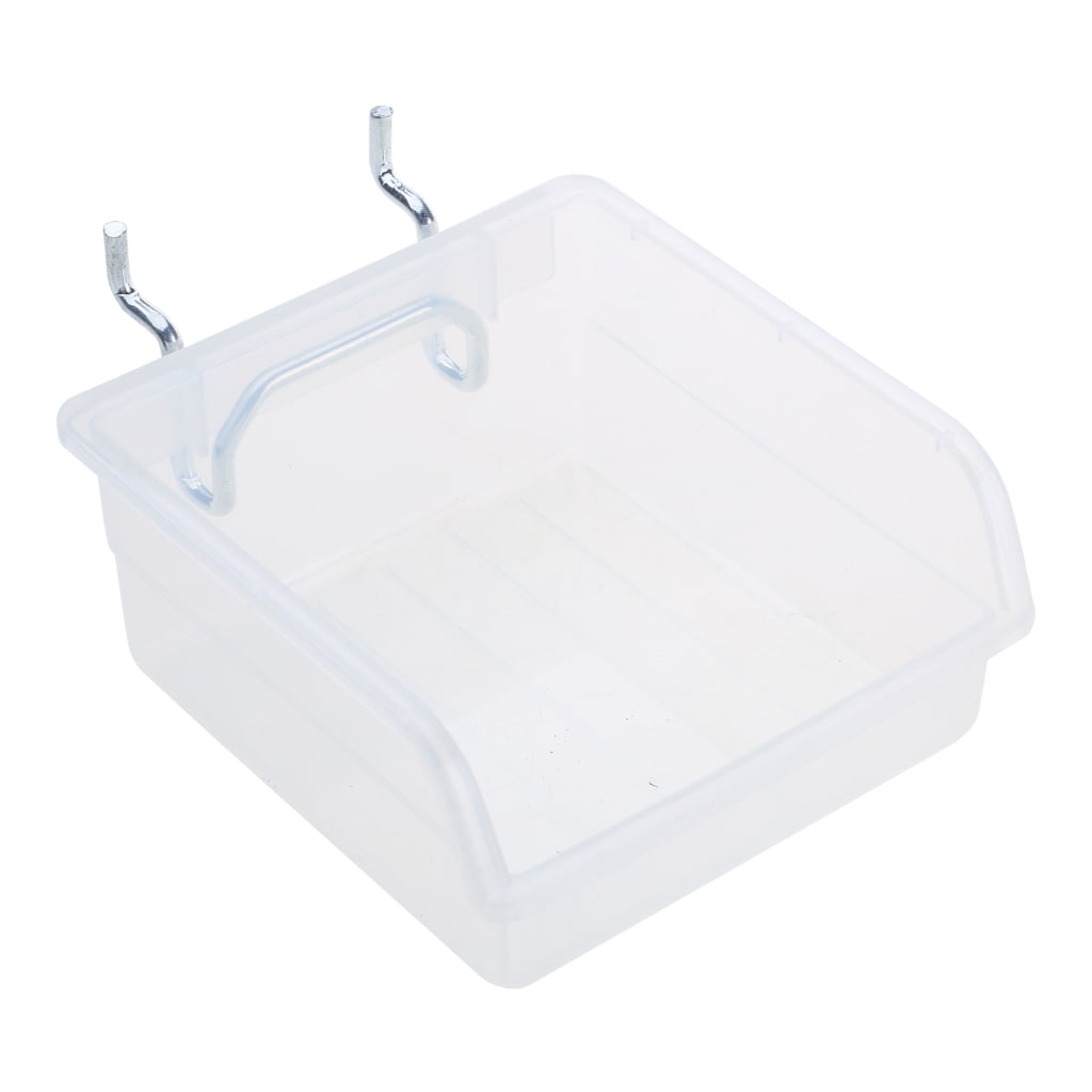 Tizuqe Convenient Pegboard Box Peg Board Organizer Basket for Workshop ...