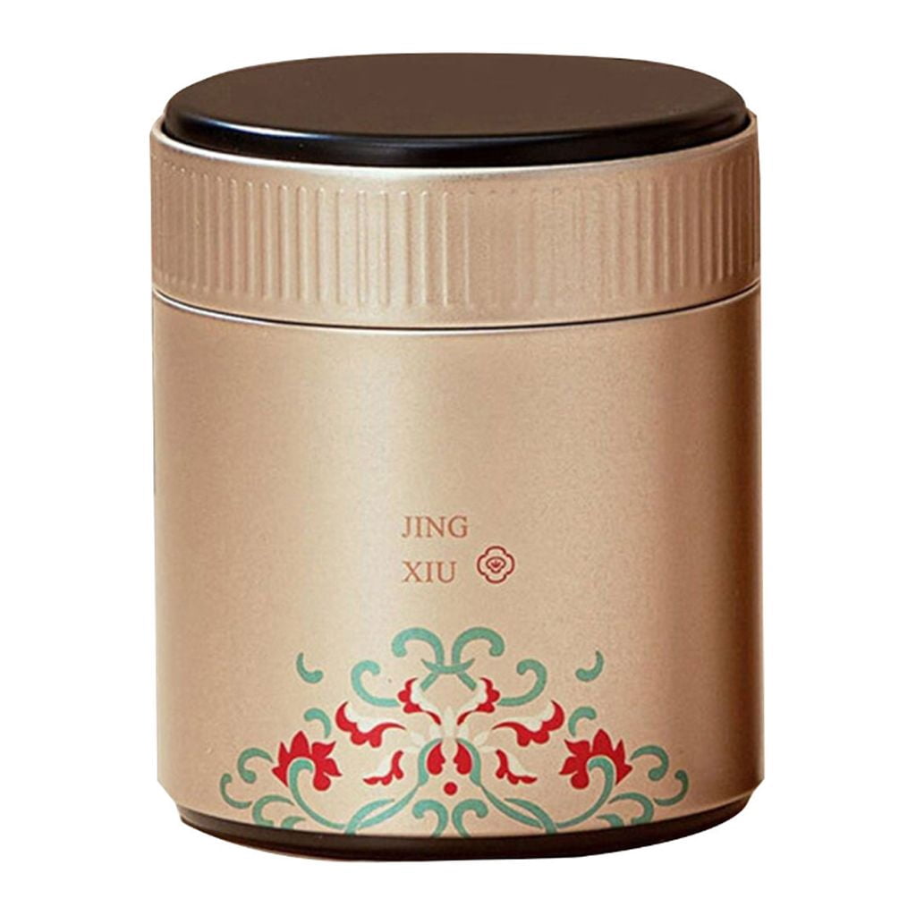 Tizuqe Convenient Tea Storage Container Home Metal Candy Cans Vintage ...