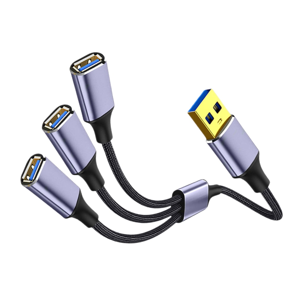 Tizuqe Conveniently USB Y Splitter Cable Converter Expand Your USB ...