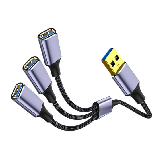 Tizuqe Conveniently USB Y Splitter Cable Converter Expand Your USB ...