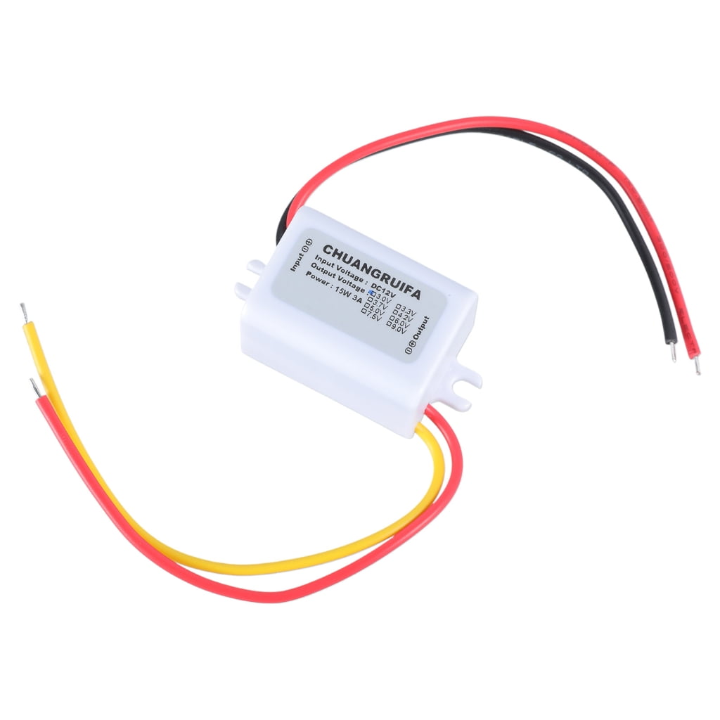 Tizuqe Converter 12V Step Down To 3V 3A 15W Power Supply Module for DC ...