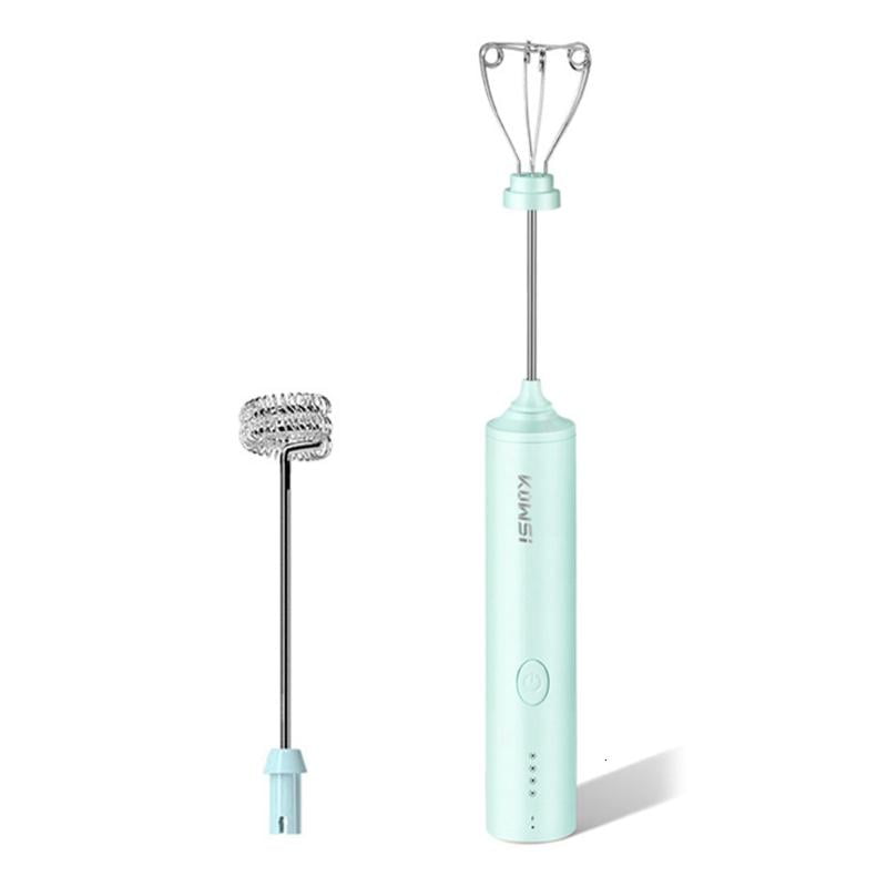 Tizuqe Cordless Egg Beater Mini Mixer Blender 2 Pieces Mixing Rods USB ...