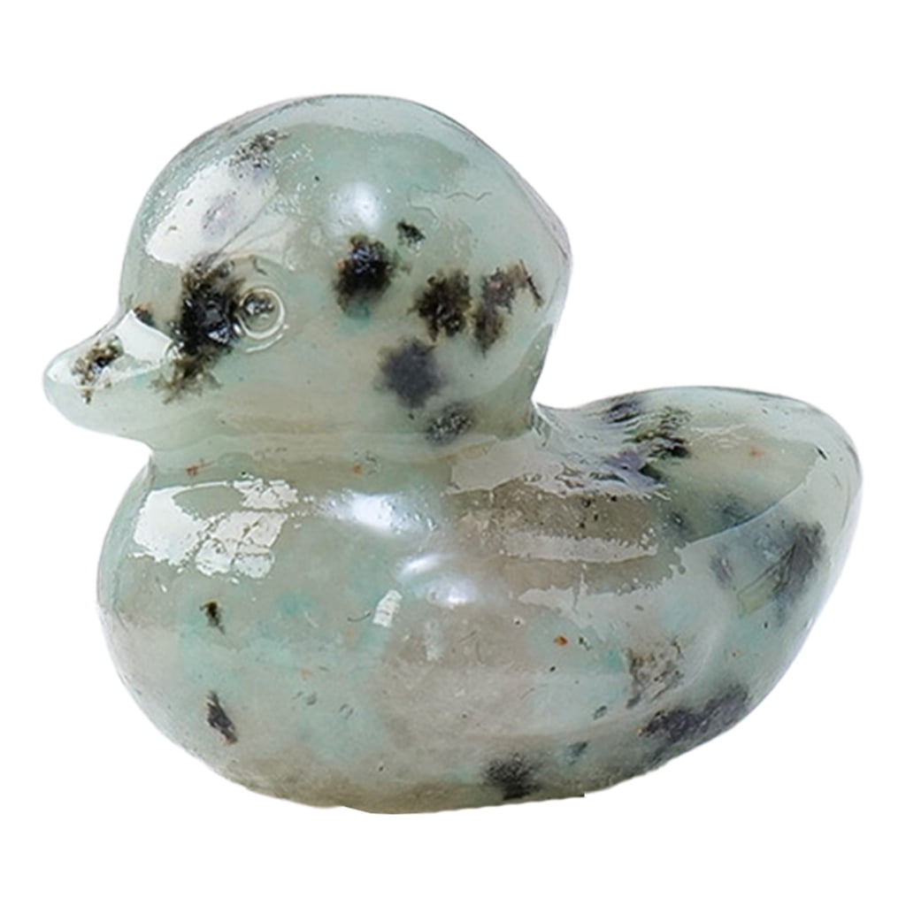 Tizuqe Crystal Duck Figurines Collection Miniature Duck Statuettes for ...