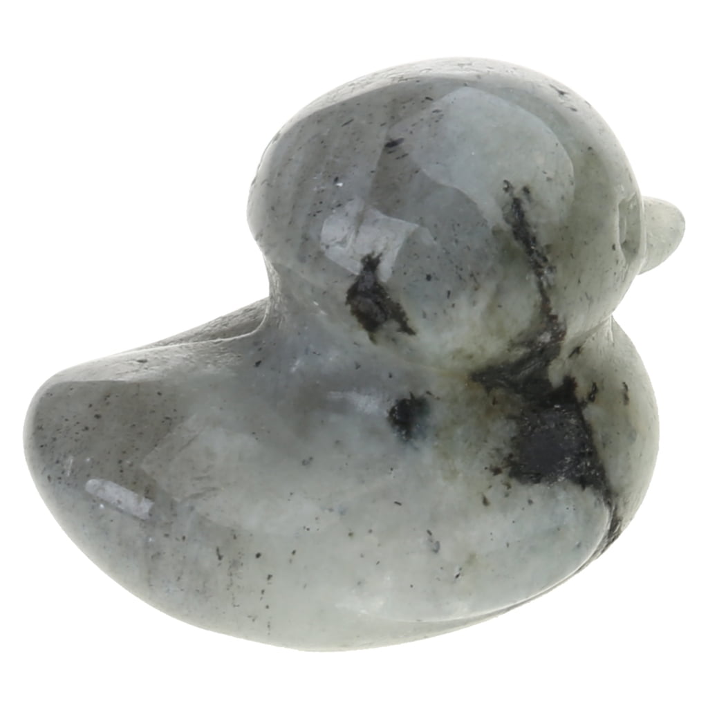 Tizuqe Crystal Duck Figurines Collection Miniature Duck Statuettes for ...