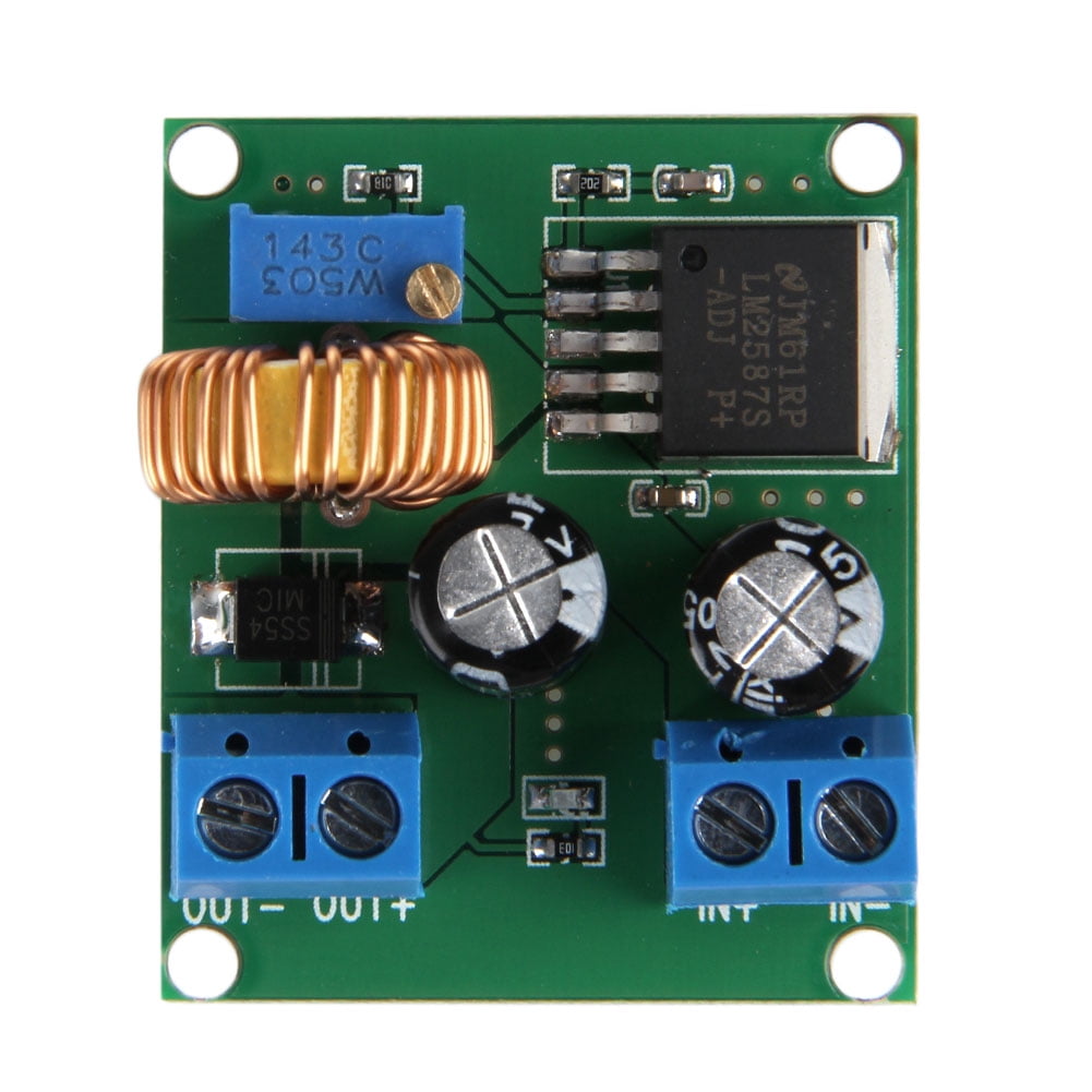 Tizuqe DC-DC Pulse Step Up Power Module Adjustable Voltage 3 5 12 V to ...