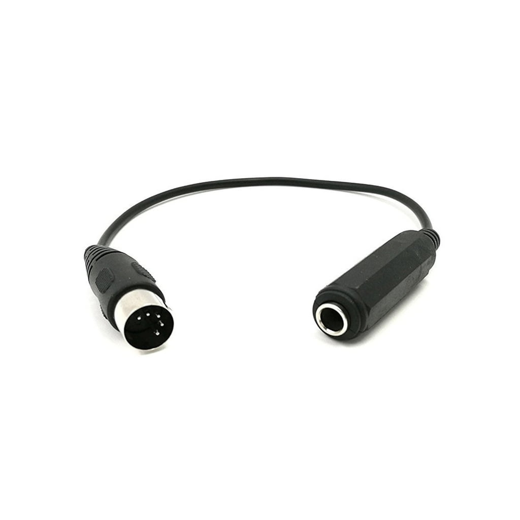 Tizuqe DIN 5Pin to 6.35mm TRS Adapter Cable Extension Line for Musical ...