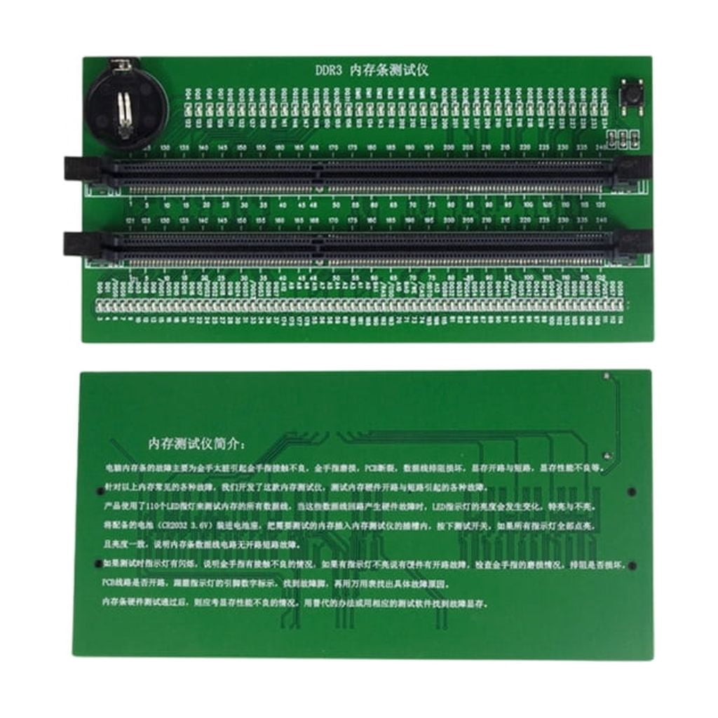 Tizuqe Diagnostic Tool with LED Indicator Memory Test Card for Computer ...