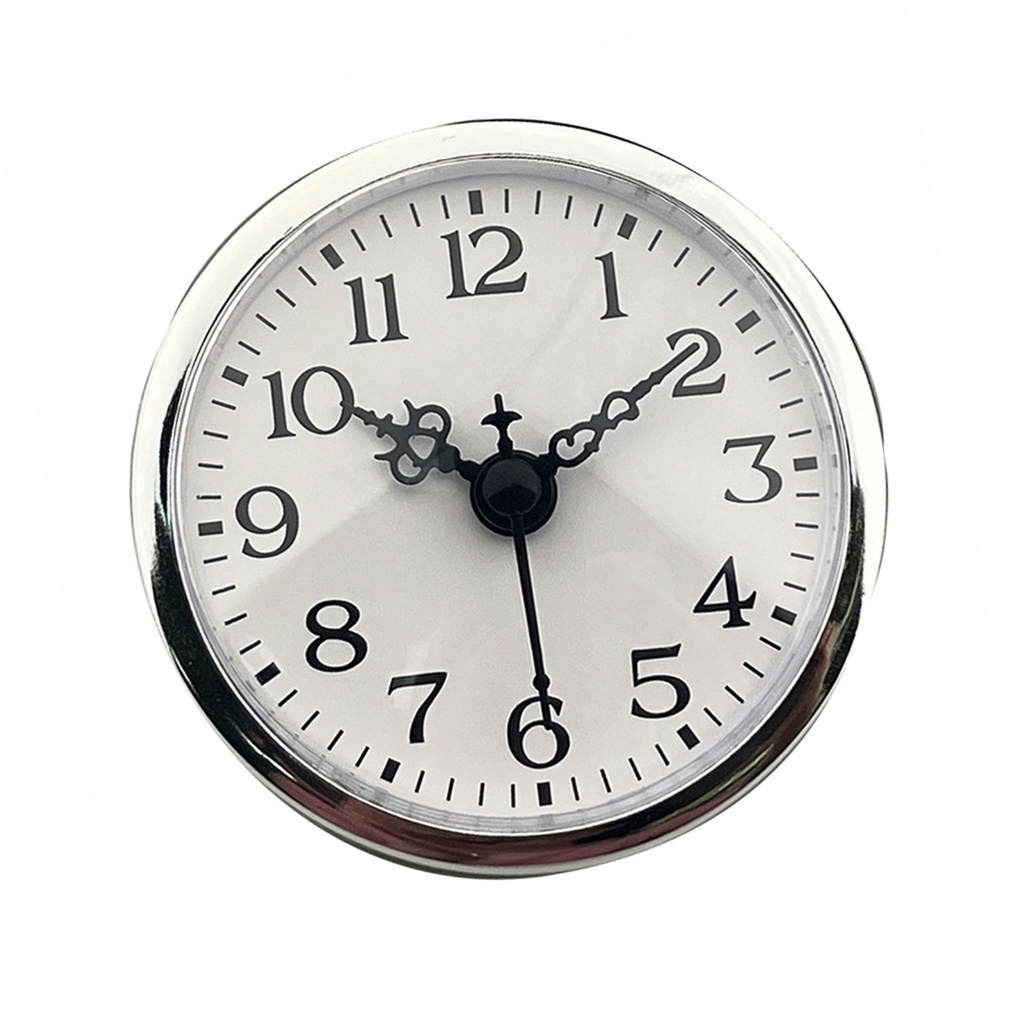 Tizuqe Diameter 80mm Round Clock Insert Bells Handicraft Inlaid Quartzs ...