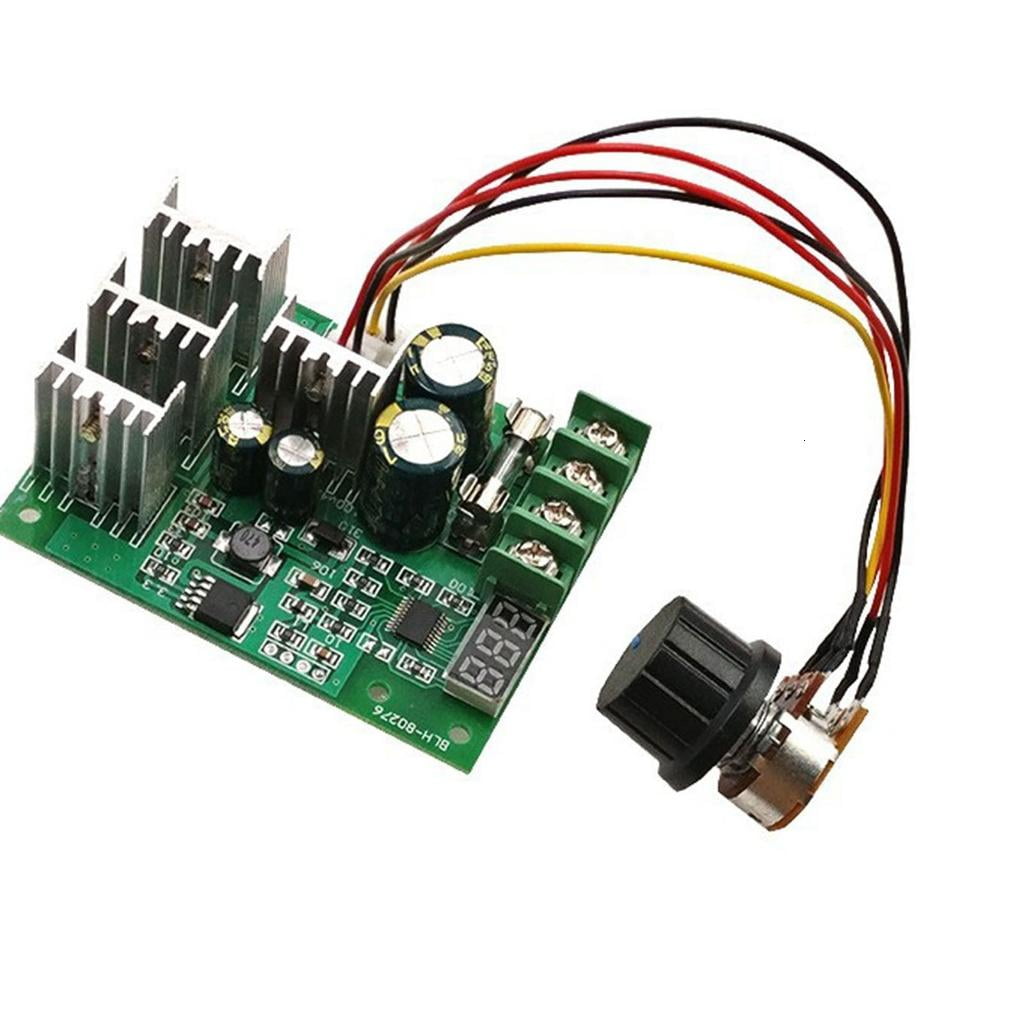 Tizuqe Digital Display Brush Motor Controller Speed Regulation Motor ...