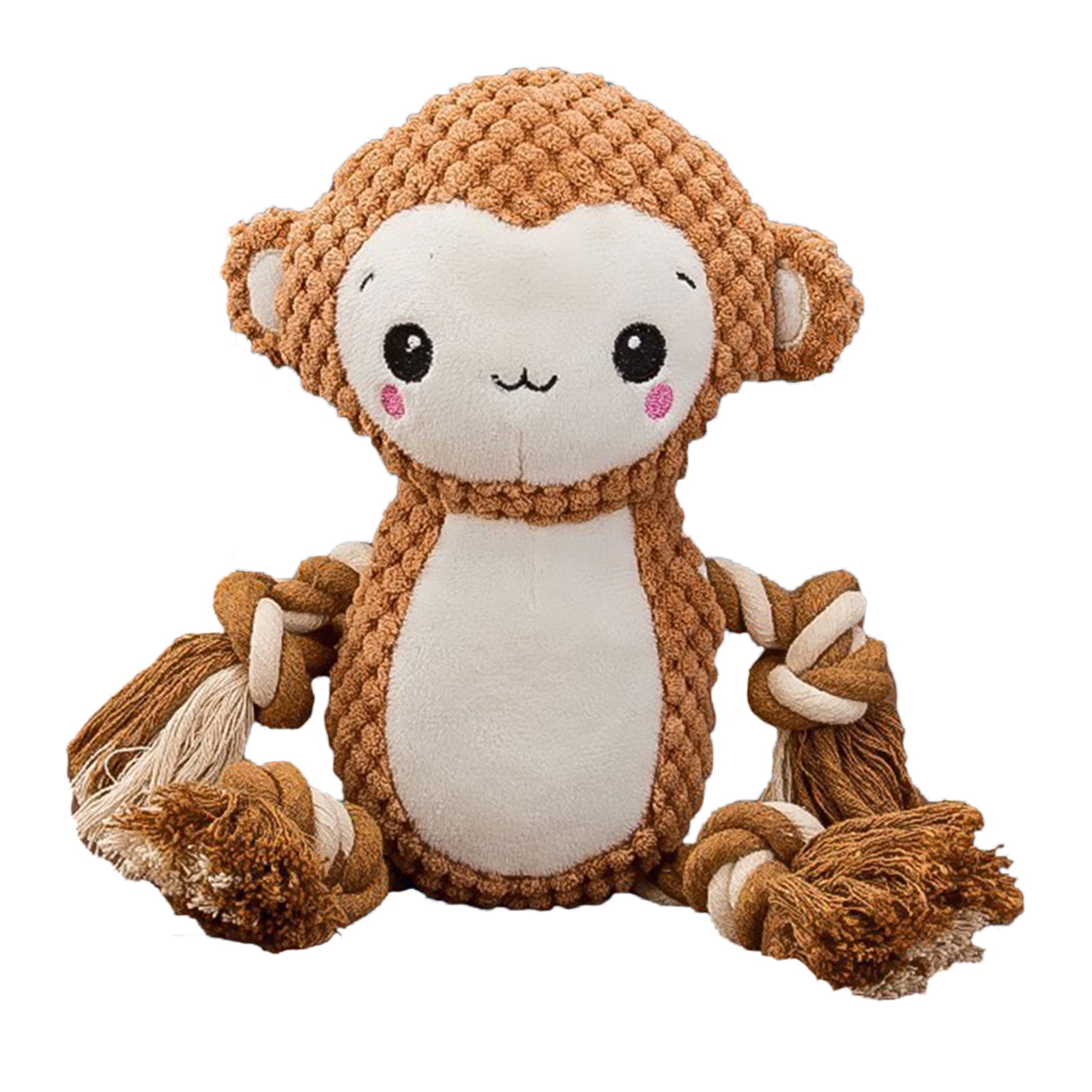 Tizuqe Dog Interactive Toys Squeak Plush Animal Durable Stuffed Chew ...