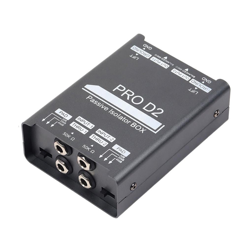 Tizuqe Double Channel Sound Isolator 6.5 Isolator Mixers Live Broadcast ...