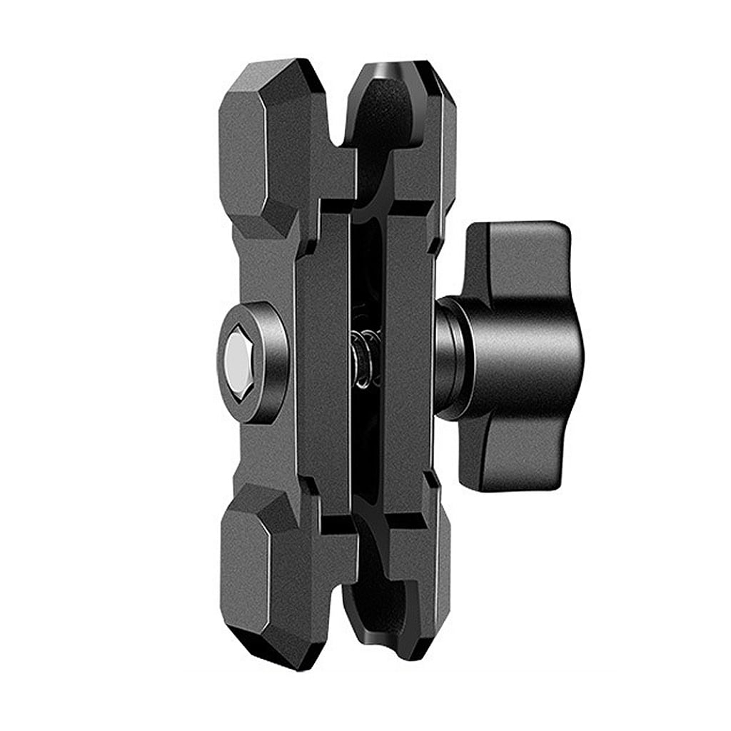 Tizuqe Durability Aluminum RAM Mount Double Socket Arm Holder for 1 ...