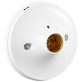 Tizuqe E27 Screw Mount Light Socket White Ceiling Light Lamp Holder LED ...