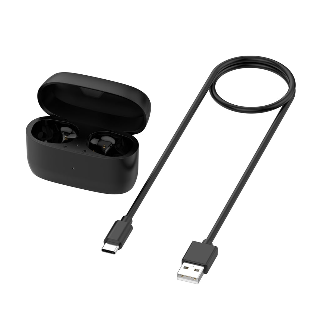 Tizuqe Earphone Charging Storage Charging Bin for E5 Earbuds with Cable ...