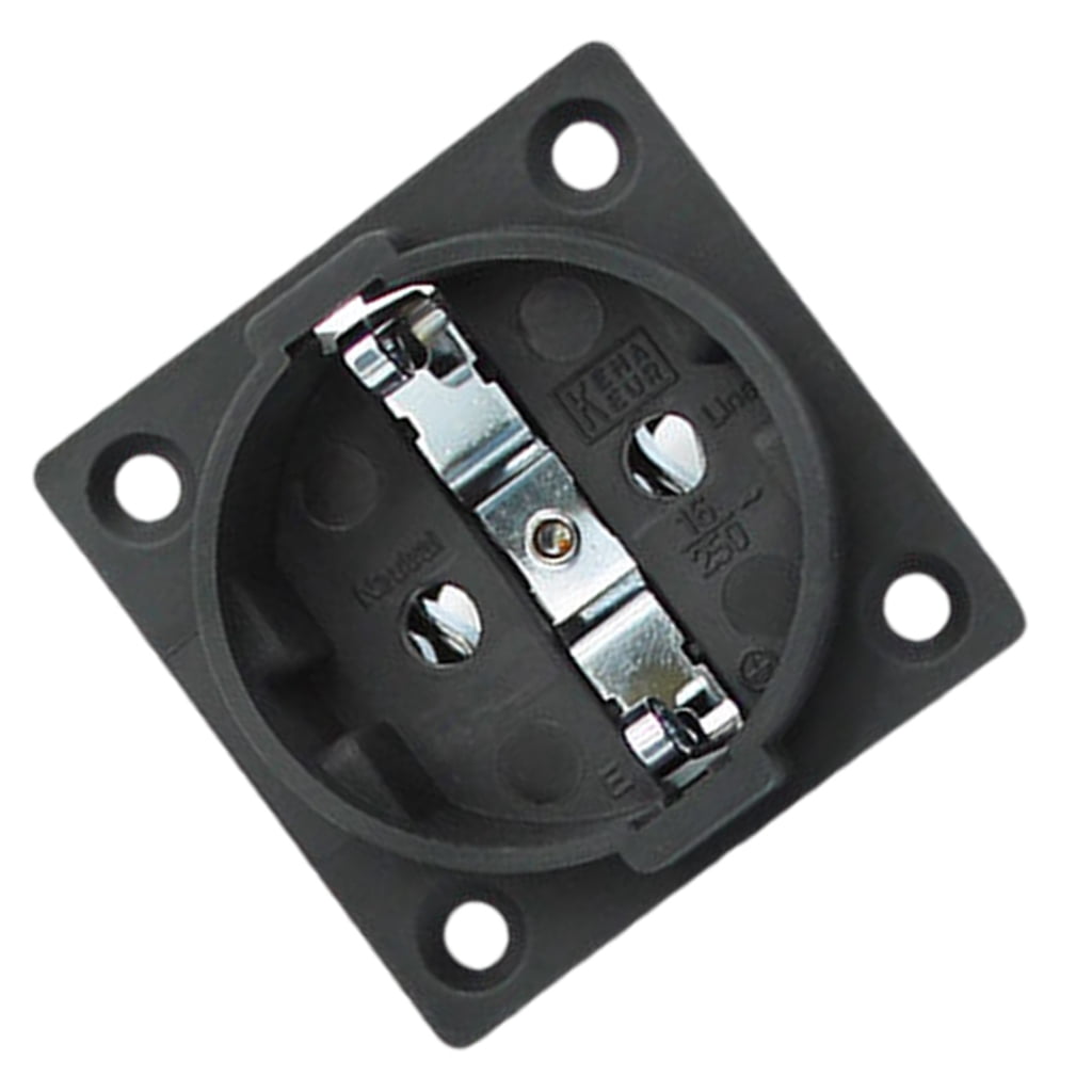 Tizuqe EU Standard Power Socket Panel Gold/Rhodium Plated Copper ...