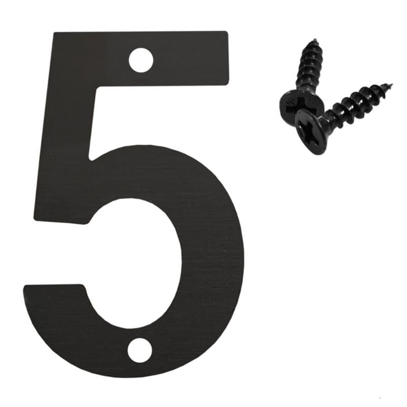 Tizuqe Elegant House Identification Numbers Stainless Steel Door ...