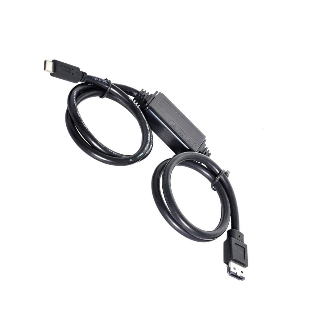 Tizuqe External Hard Drive Adapters USB Type C To eSATA With Builts In ...