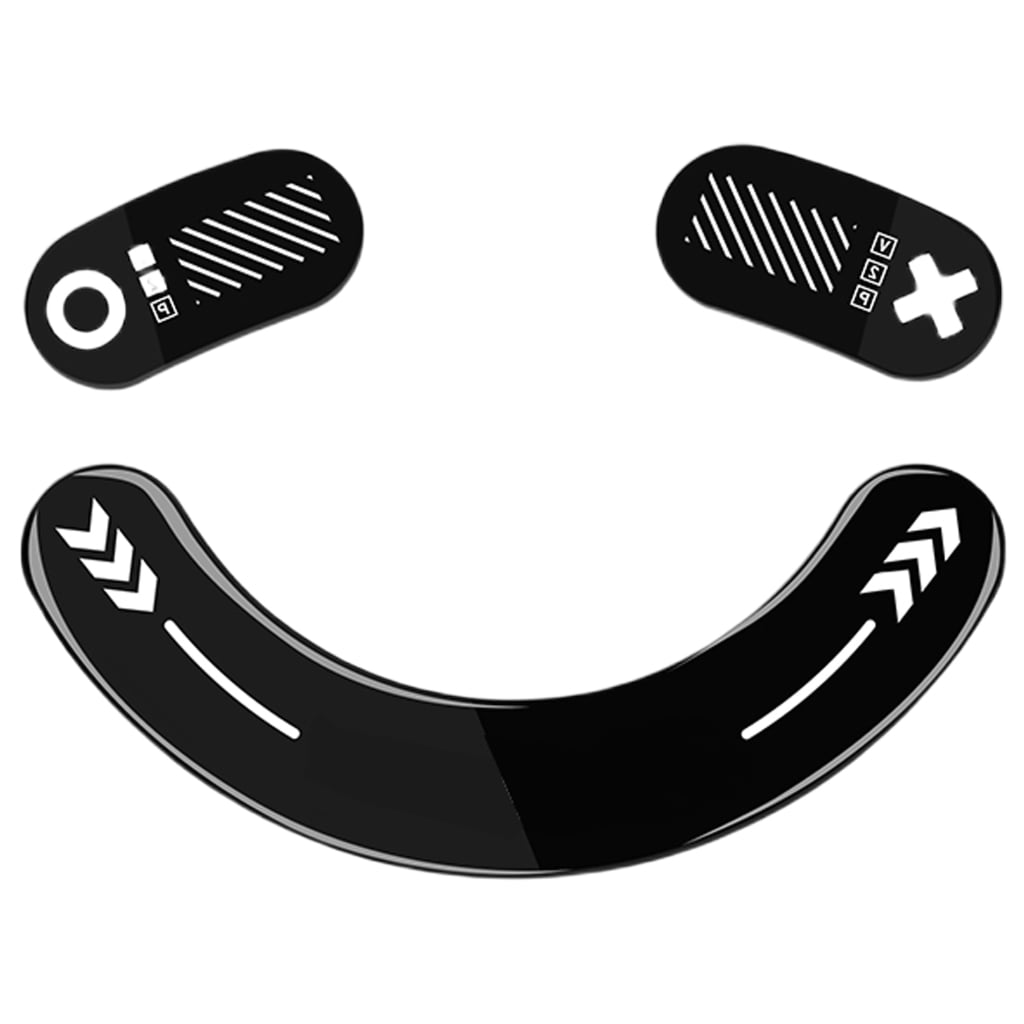 Tizuqe Glass Mouse Feet Low Frictions Mouse Feet Skates For V2 Mouse ...