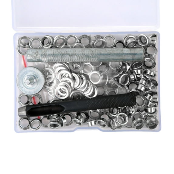 Tizuqe Grommet Eyelets Assortment Kits with Tool, Metal Eyelet Kits for ...