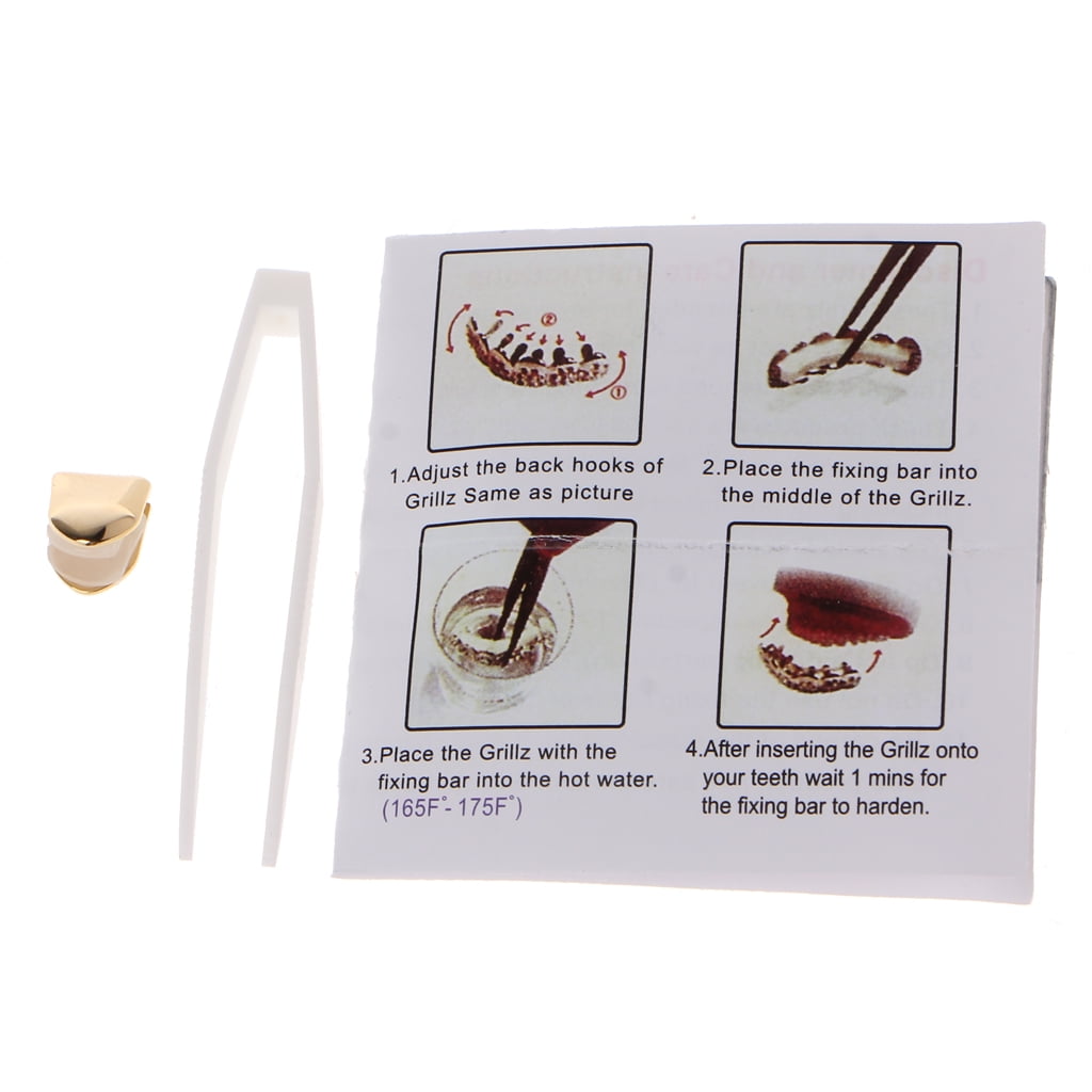 Tizuqe Hip Hop Teeth Braces Decorative Braces 4 Colors Teeth Braces All ...