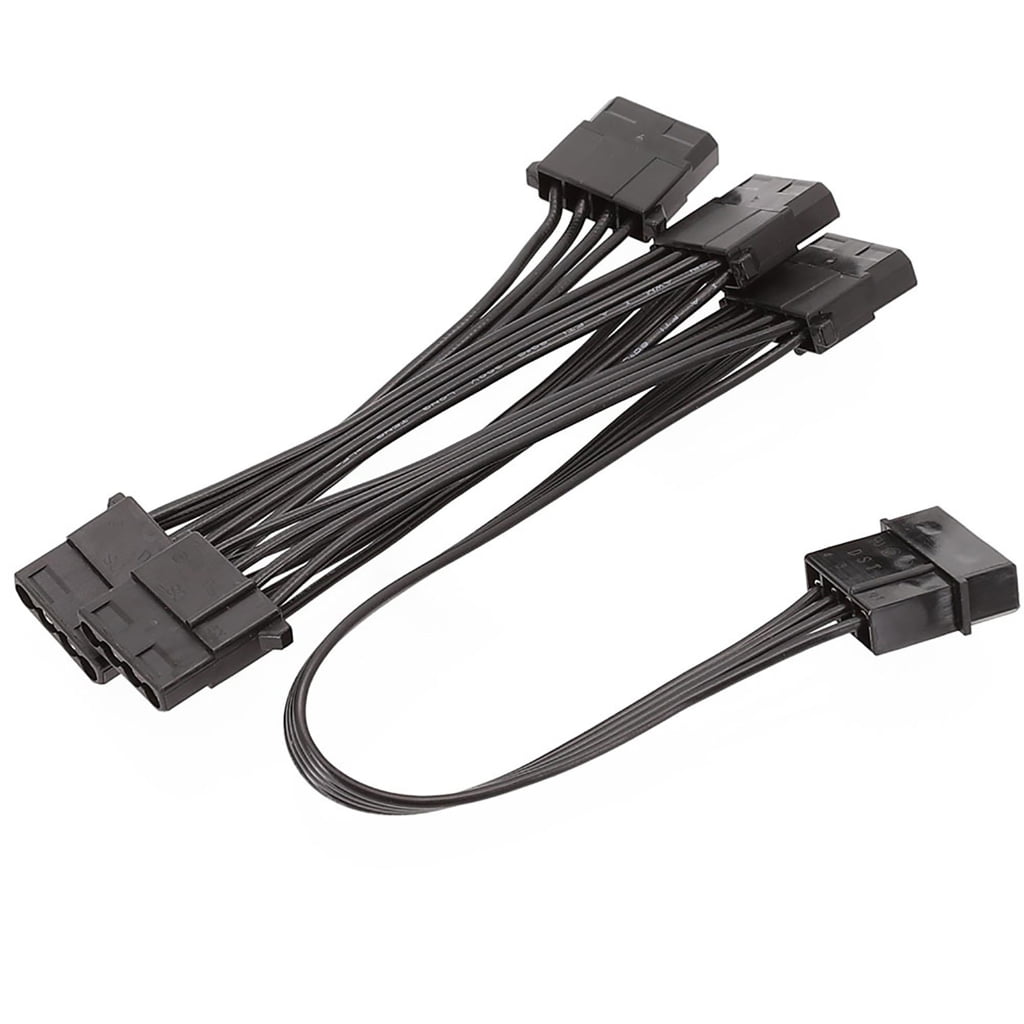 Tizuqe Big 4Pin IDE to SATA HDD Power Adapter Cable Hard Disk Data ...